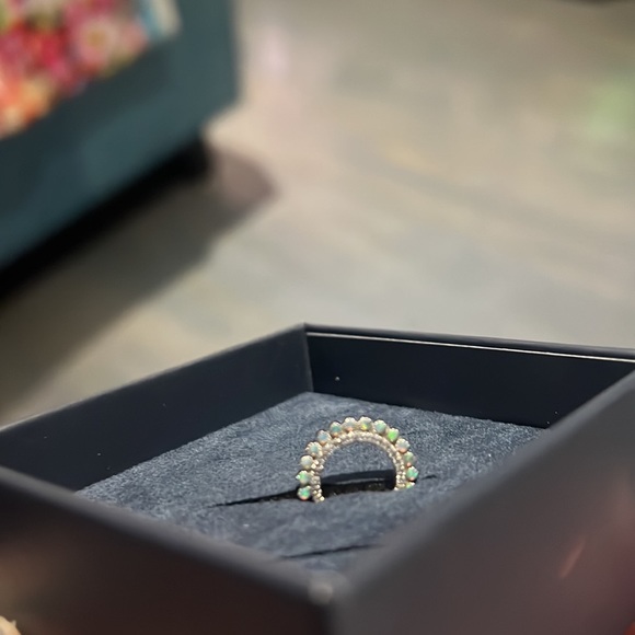 Maria Tash | Jewelry | Maria Tash 95mm Opal And Cubic Zirconia Aspara ...